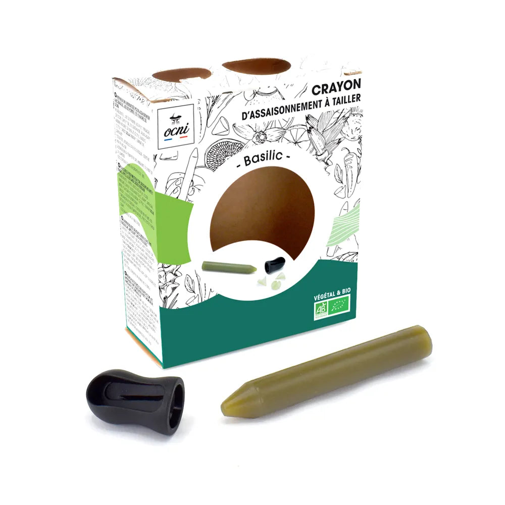 CRAYON | BASILIC (BIO) – La fée de la gourmandise