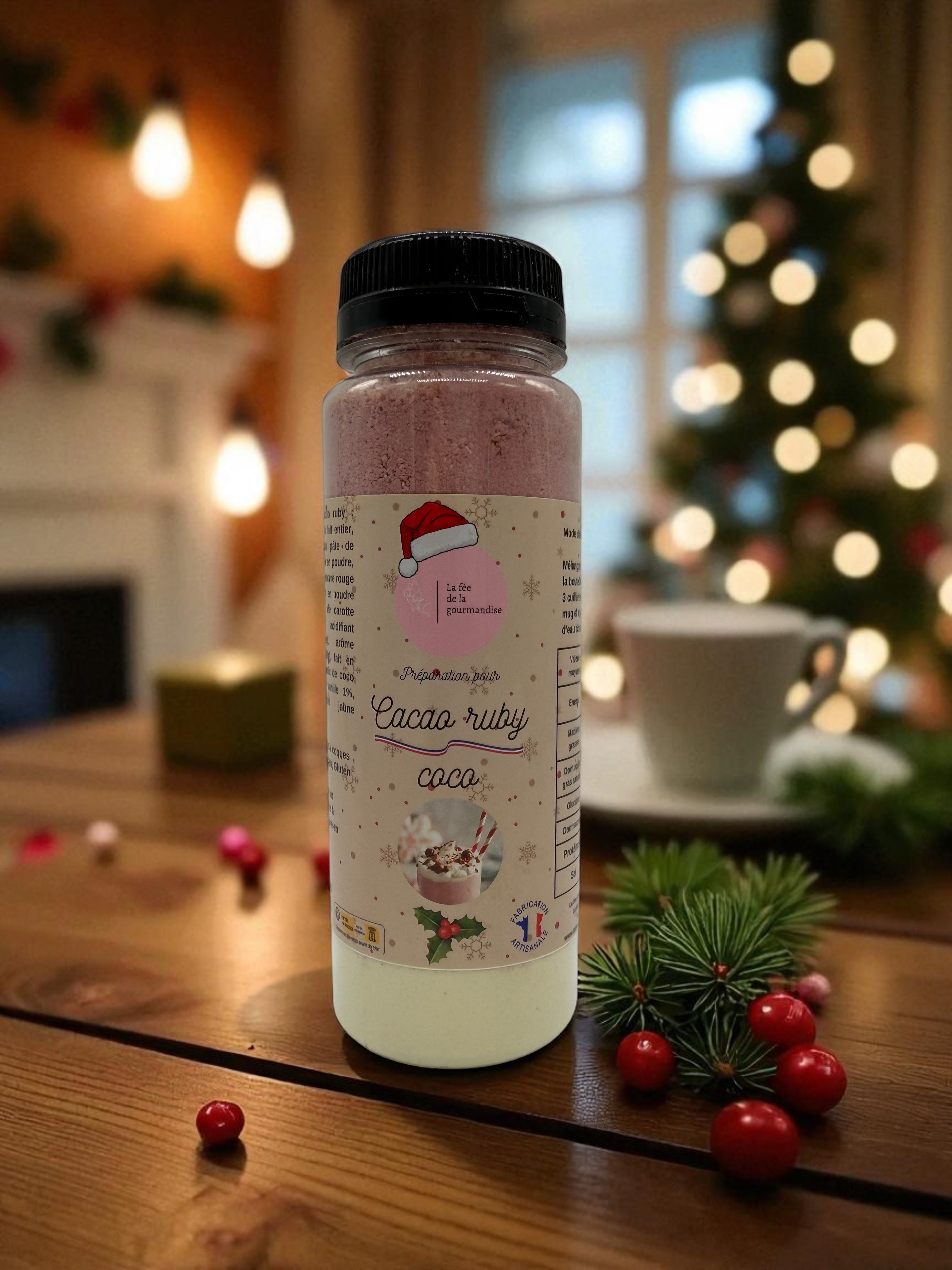 Préparation pour cacao ruby – La fée de la gourmandise